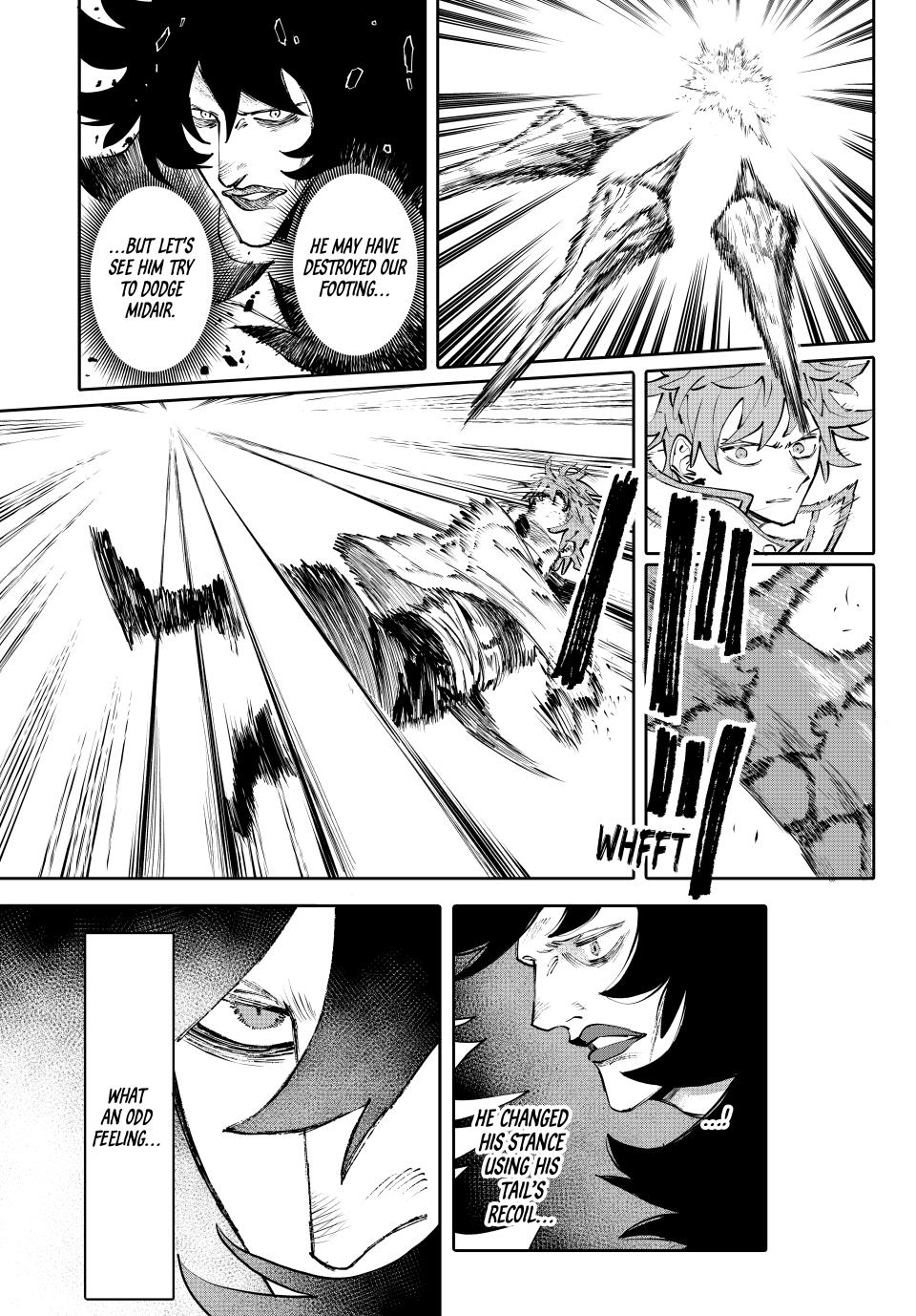 Galaxias Manga Chapter 11: Neraid Vs. Chalk!! Part 2