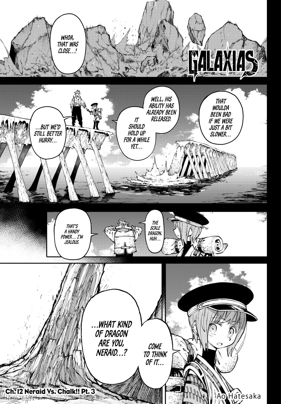 Galaxias Manga Chapter 12: Neraid vs. Chalk!! Part 3